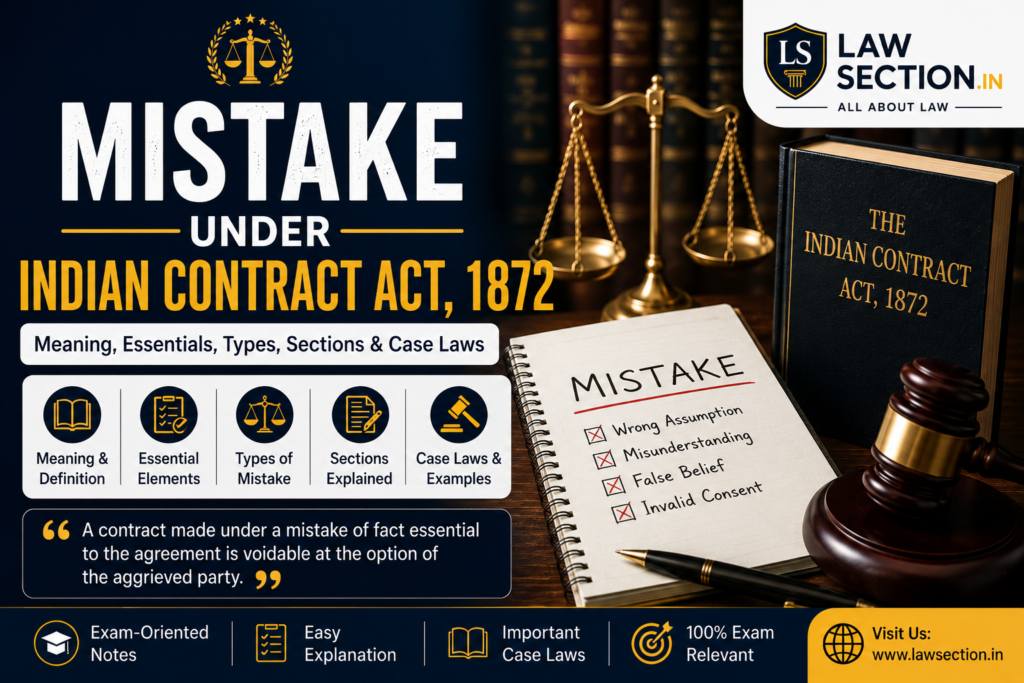 Fraud and Misrepresentation under Indian Contract Act (2026): Meaning ...